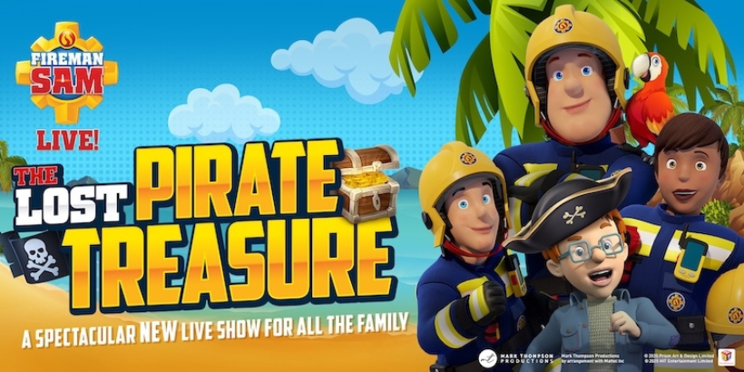 Fireman Sam Live 2026 Tour | The Lost Pirate Adventure