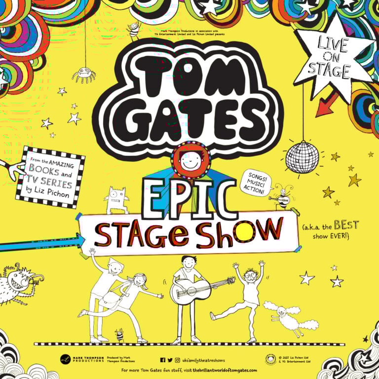 Tom Gates EPIC Stage Show | 2025-26 UK Tour Dates & Tickets