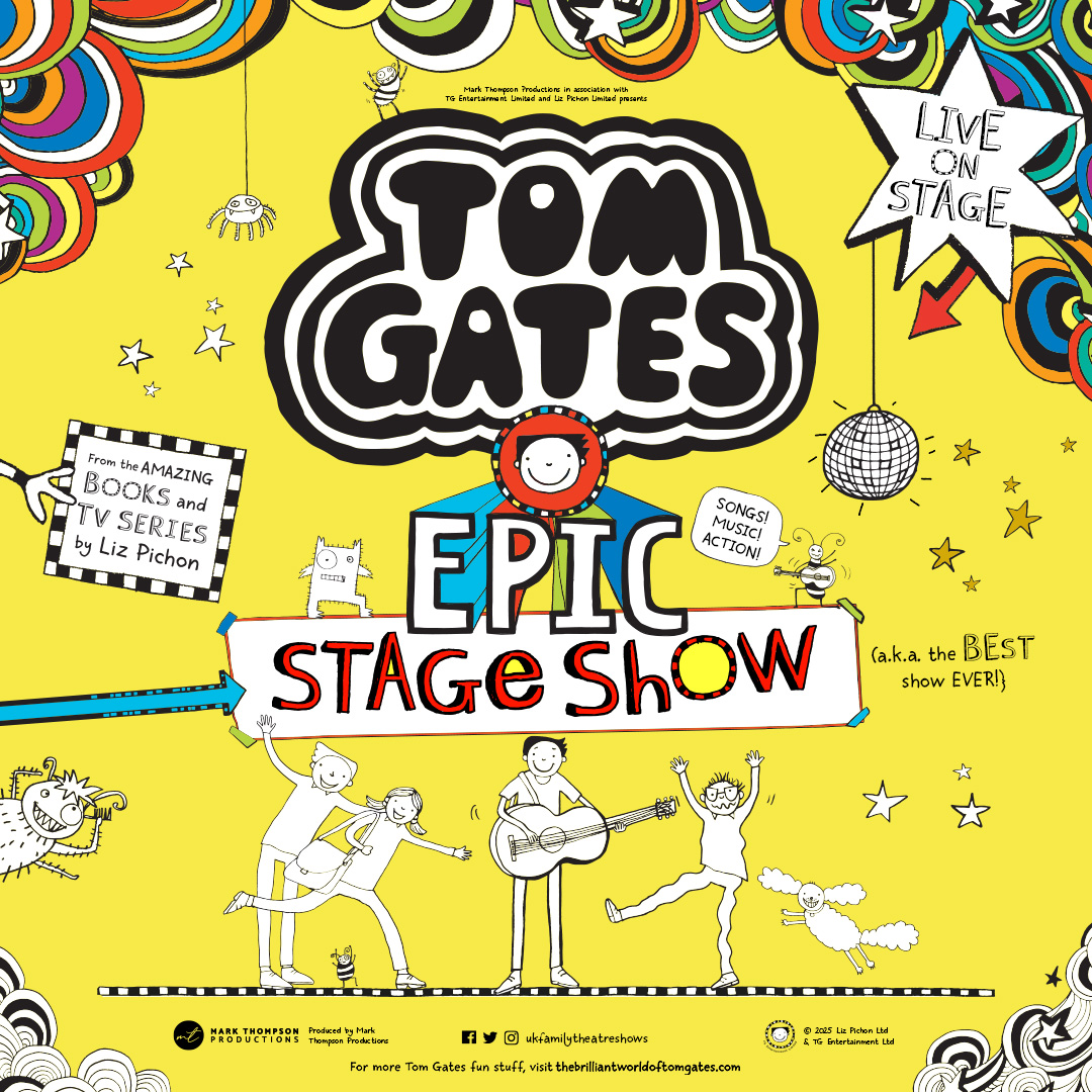 Tom Gates EPIC Stage Show | 2026 UK Tour Dates & Tickets