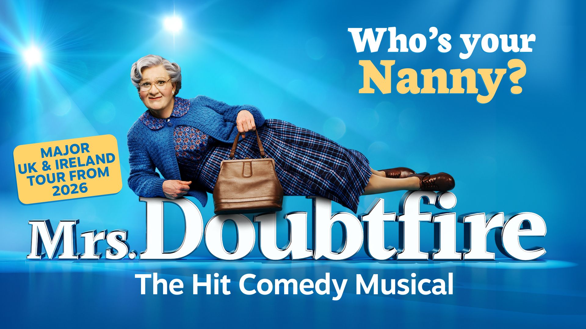 Mrs. Doubtfire The Musical UK Tour | 2026 Dates & Tickets